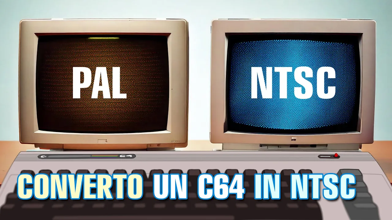 Commodore 64 da PAL a NTSC – Retro Fixer
